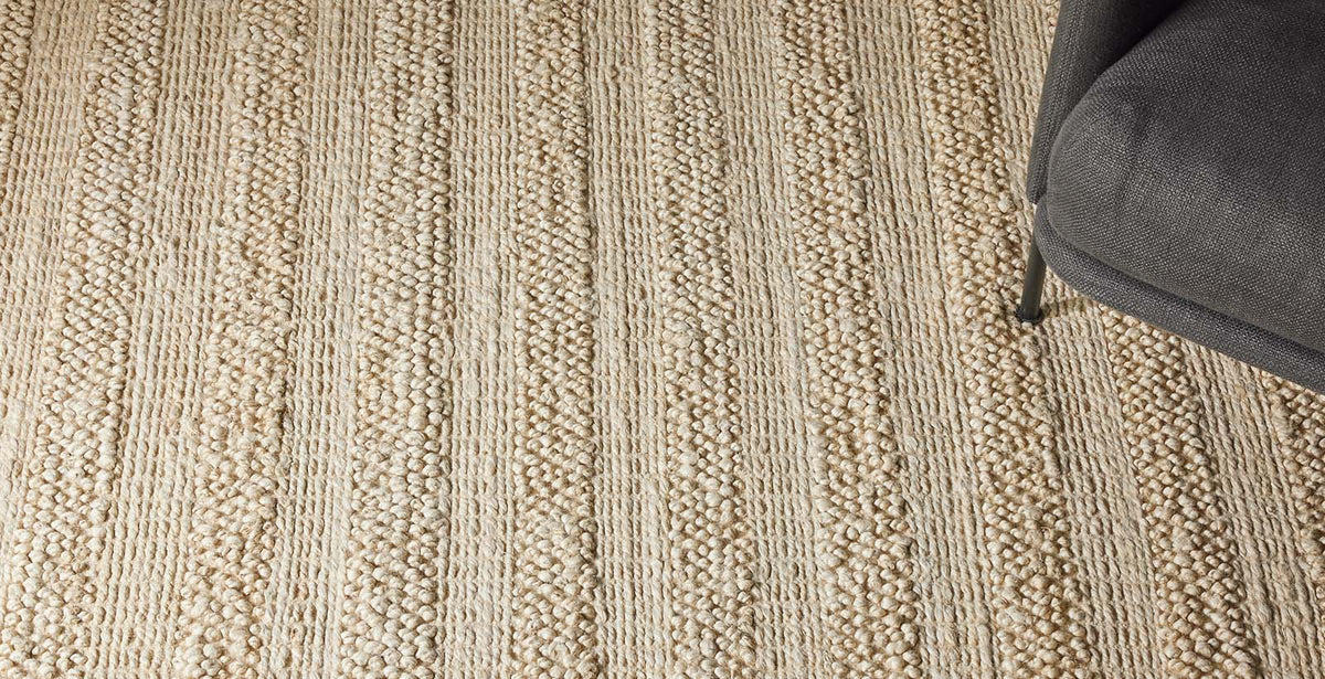 Rustic Natural Jute Rugs | Toft Hand Woven Jute Rug in Natural - 120 x ...