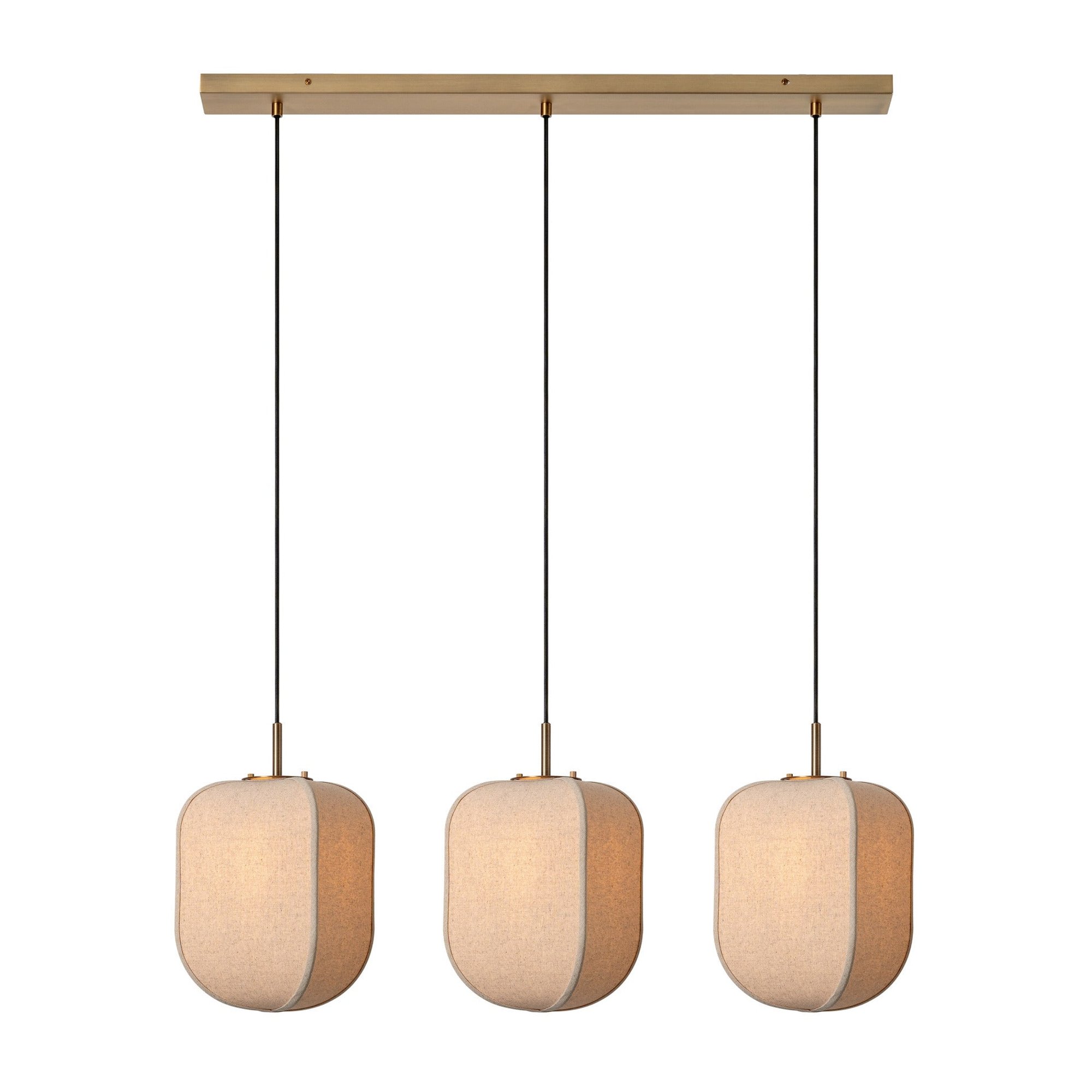 Bloxham Rectangular 3 Wire Cluster Pendant | Free Returns