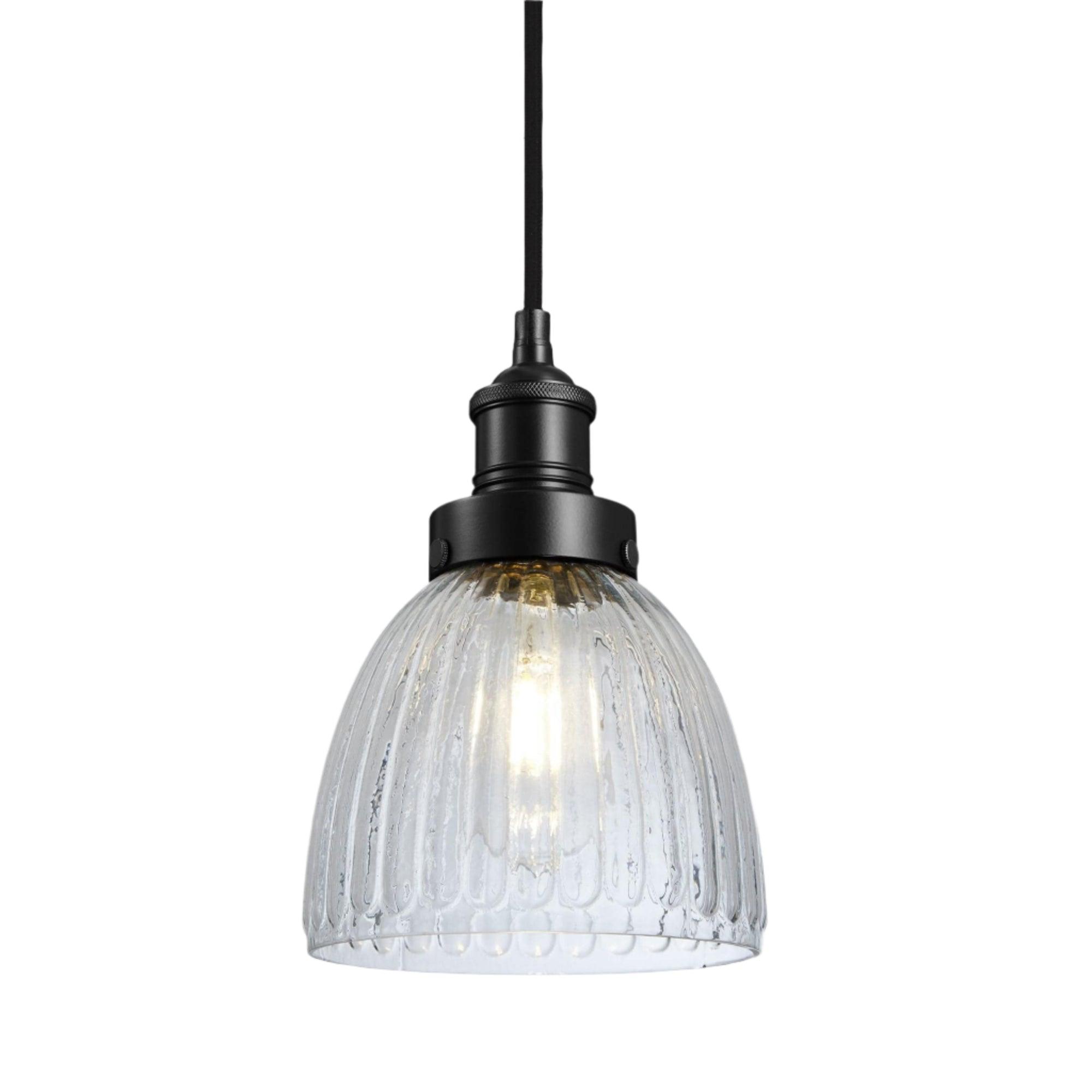 Brooklyn Glass Cone Pendant - 7 Inch | Lighting - Industville
